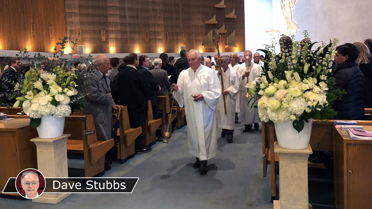 Gregory's wife pillar of strength at husband's funeral | NHL.com