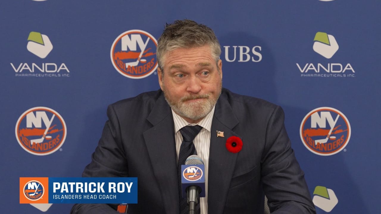MIN 5 at NYI 2: Patrick Roy | New York Islanders