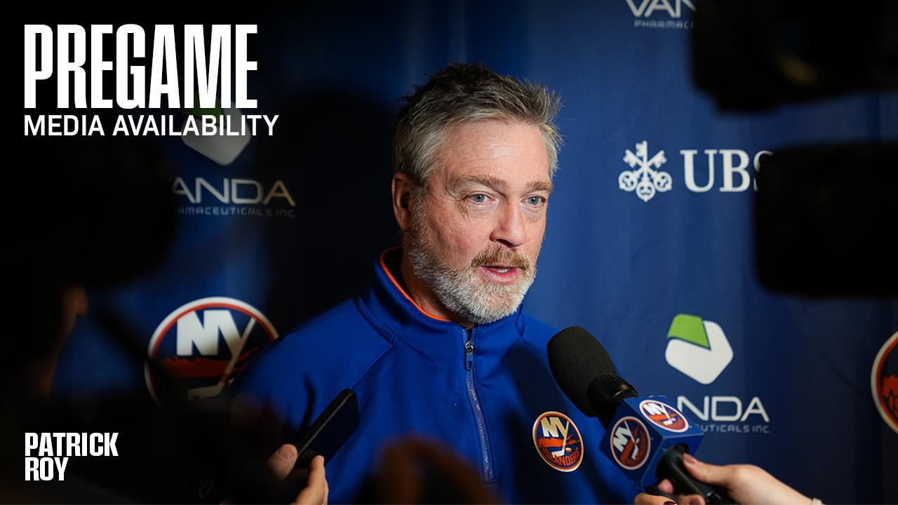 NYI at UTA 11/14 : Patrick Roy | New York Islanders