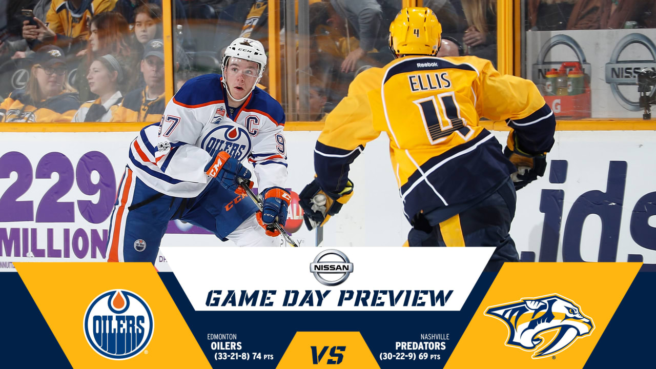 Game Day: Oilers vs. Preds | Nashville Predators