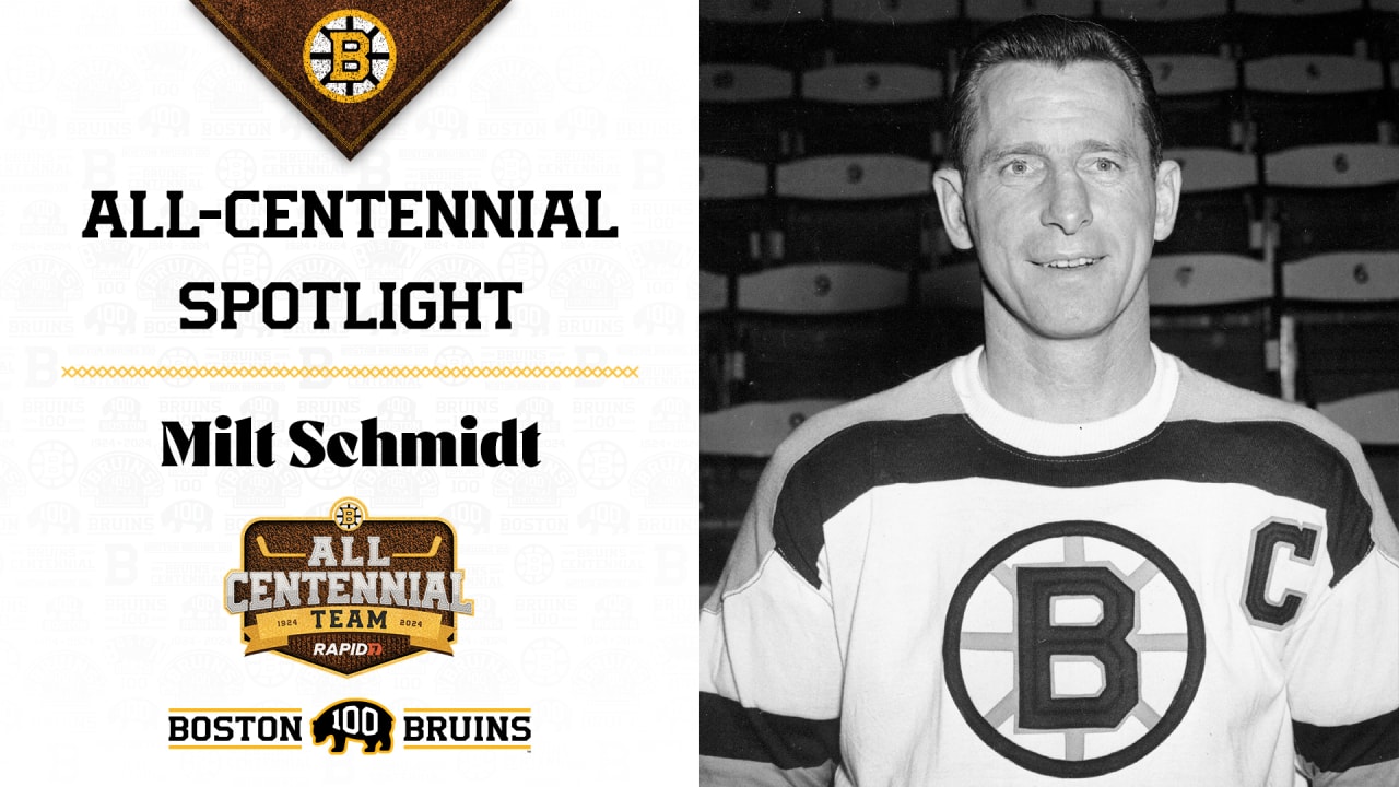 All-Centennial Spotlight: Milt Schmidt | Boston Bruins