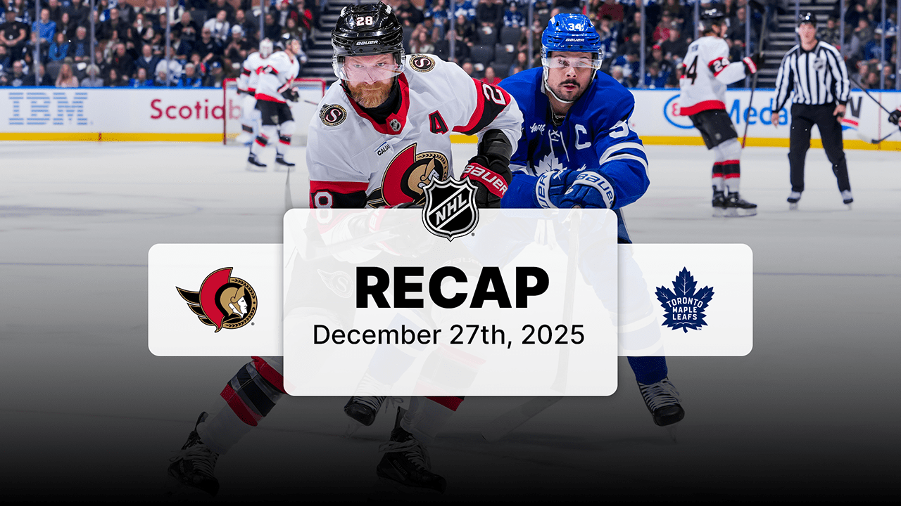 OTT at TOR | Recap | NHL.com