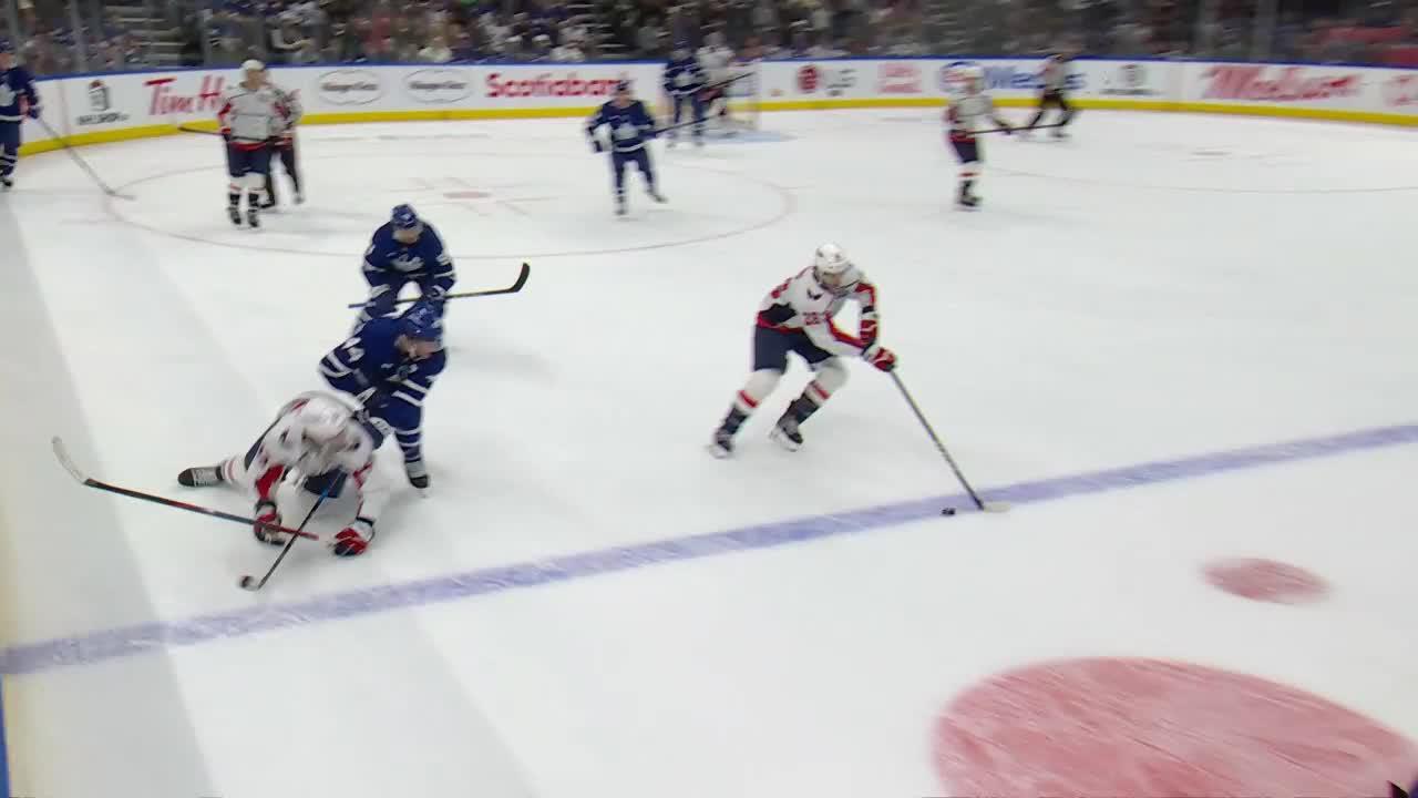 Aliaksei Protas with a Goal vs. Toronto Maple Leafs | Washington Capitals