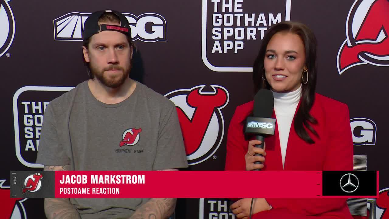 Markstrom on MSG | POST-GAME 1.11.25 | New Jersey Devils