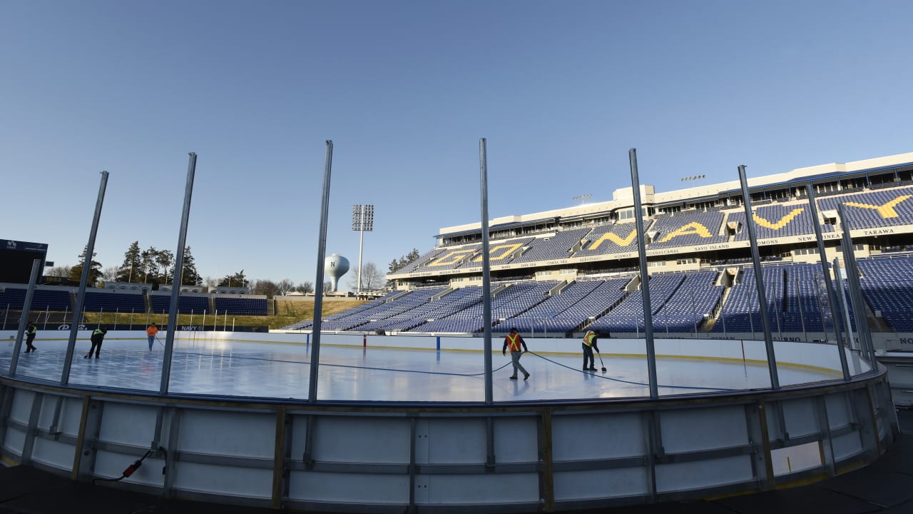Stadium Series outdoor practices canceled because of weather | NHL.com