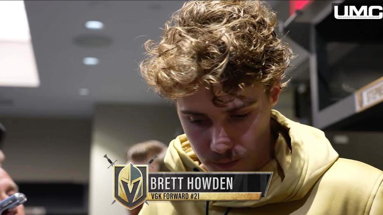 Brett Howden Postgame 10/27 | Vegas Golden Knights