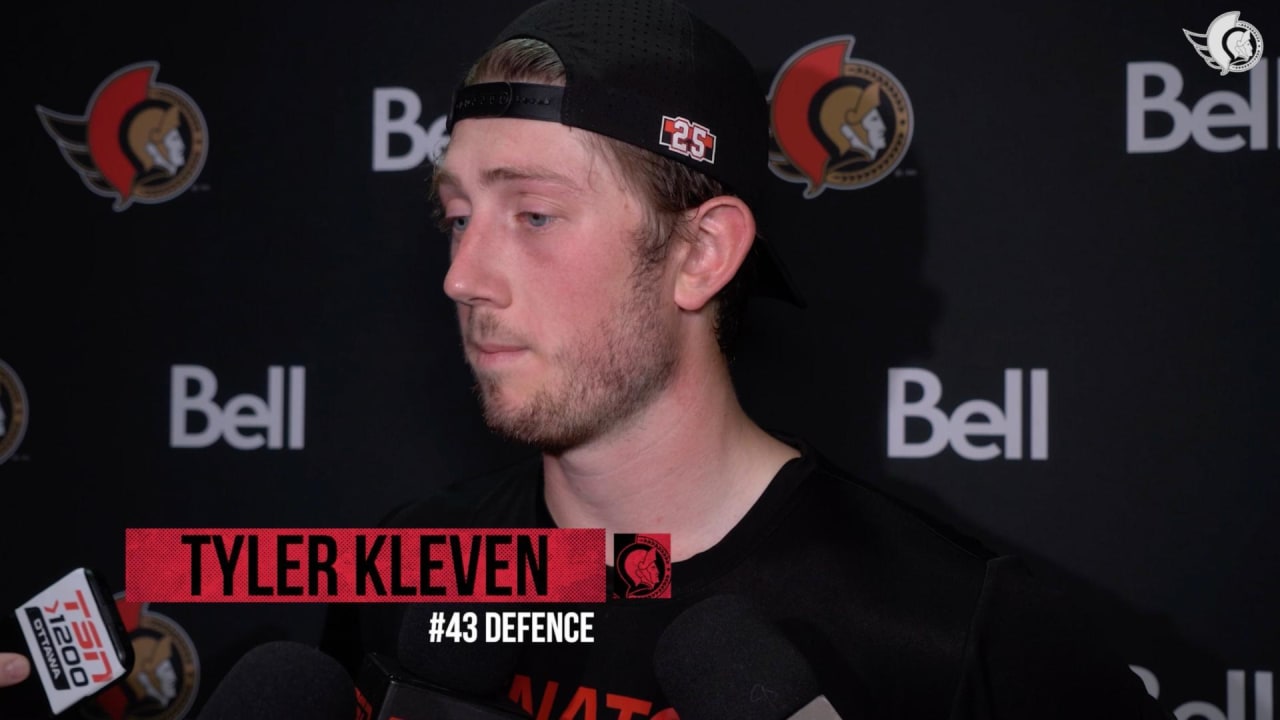 Tyler Kleven Practice Availability - Sept 25 | Ottawa Senators