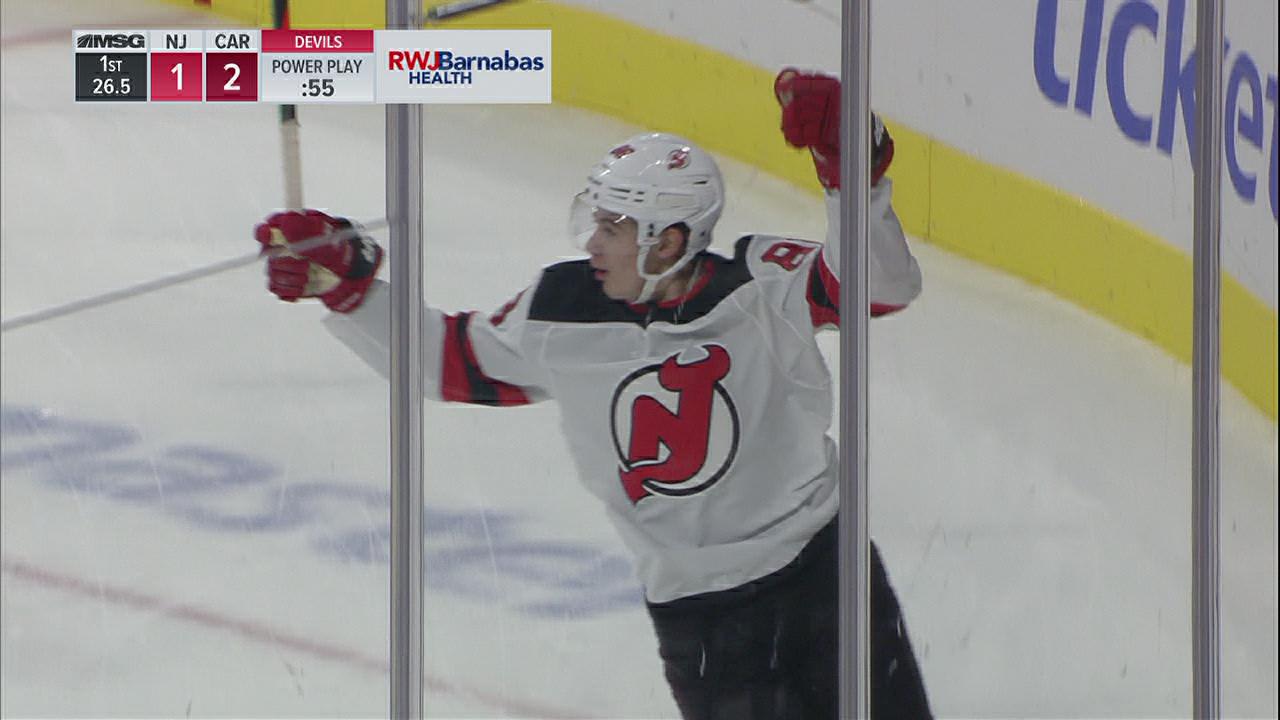 Hughes scores power-play goal | New Jersey Devils