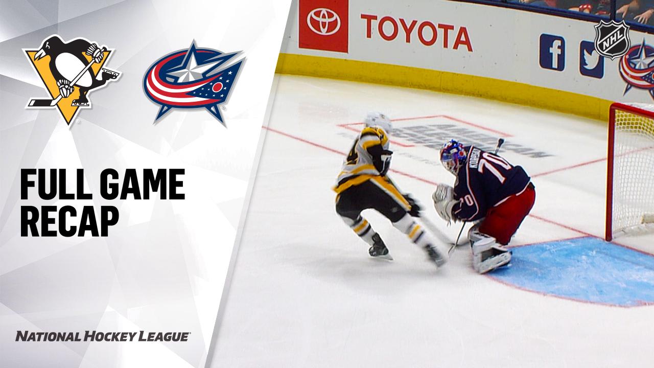 Recap: PIT 1, CBJ 3 | Pittsburgh Penguins