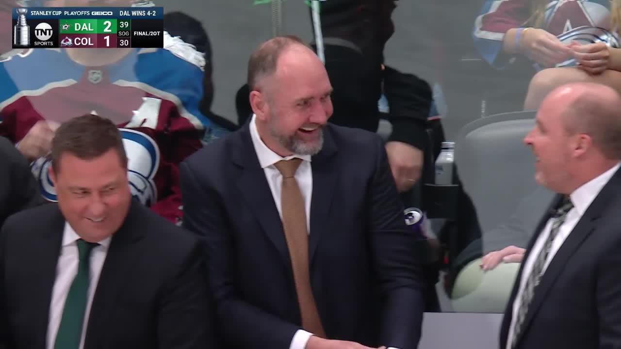 DAL@COL: Duchene scores goal against Alexandar Georgiev | Dallas Stars