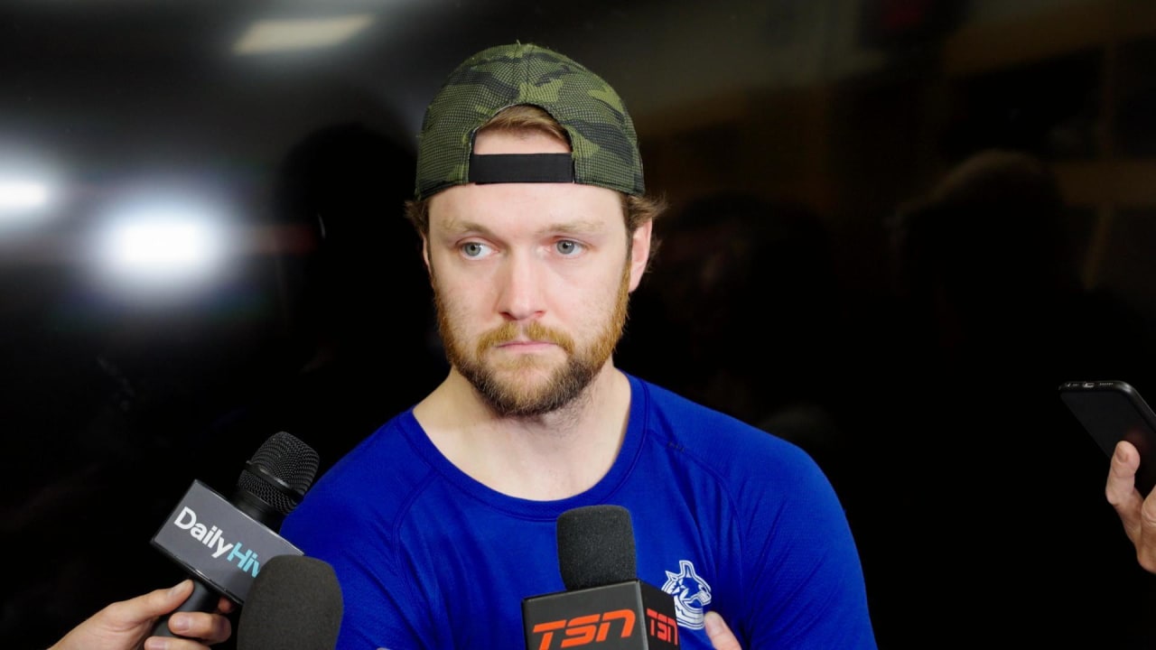 POSTGAME | Demko vs. Flames | Vancouver Canucks