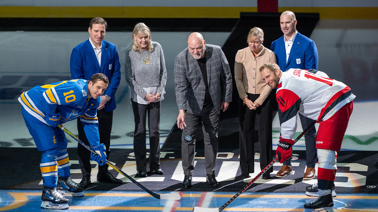 Blues Hall of Fame Class of 2026 drops the puck | St. Louis Blues