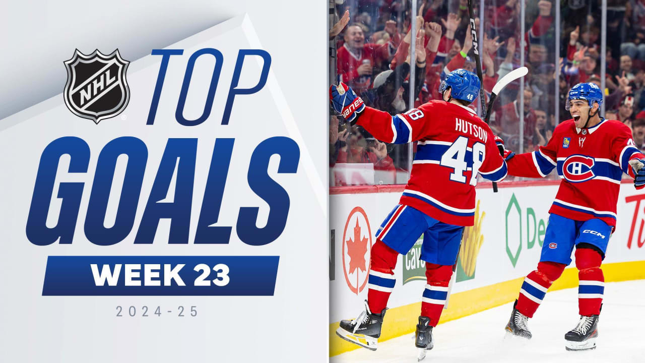 Top Goals from Week 23 of the 2024-25 NHL Season | NHL.com