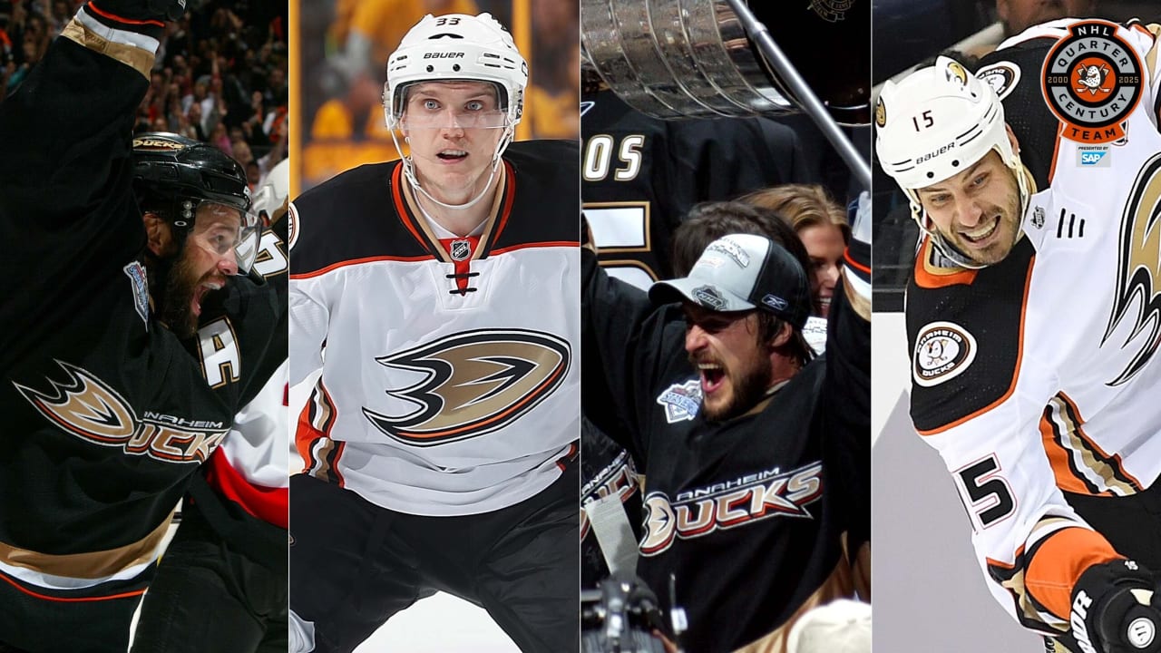 Anaheim Ducks Quarter-Century Teams | NHL.com/sv