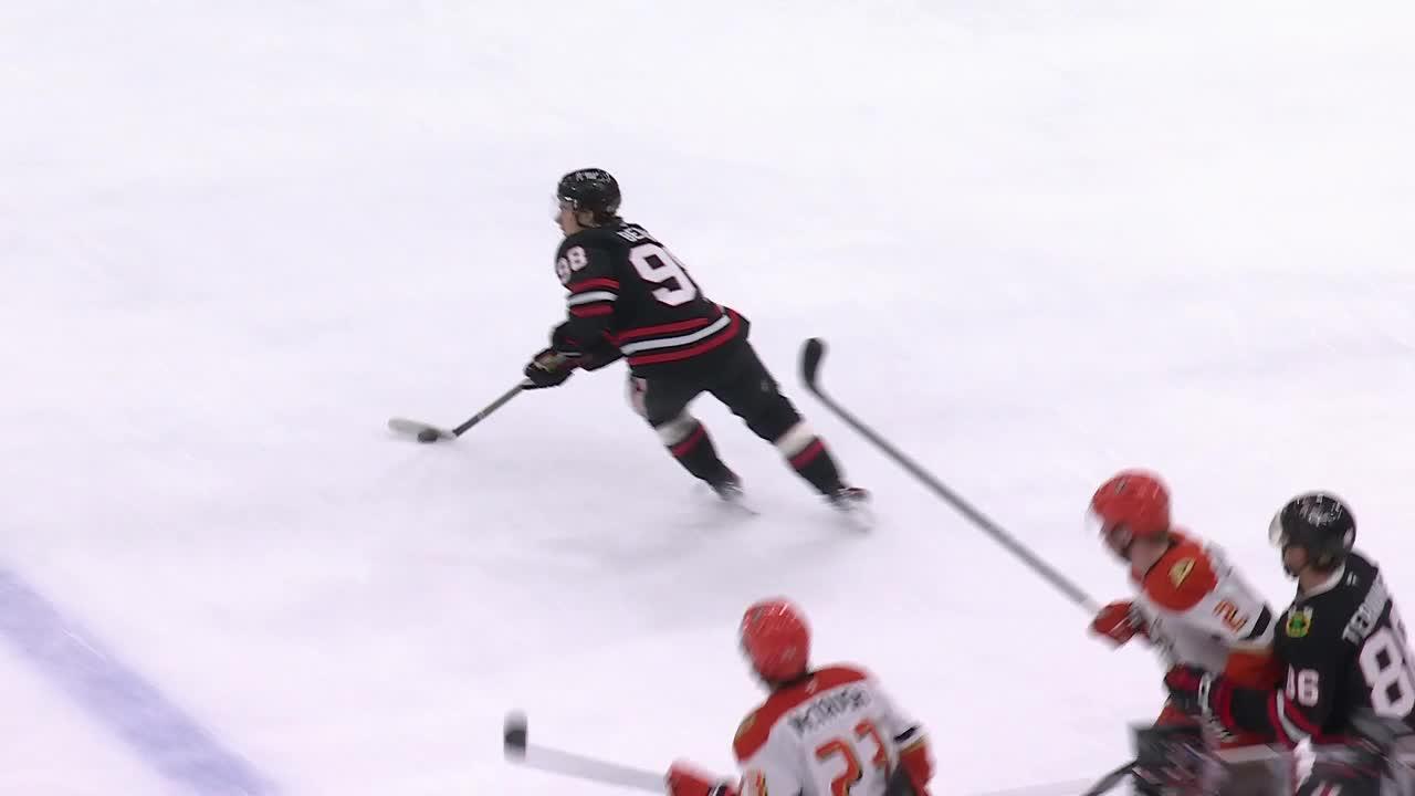 ANA@CHI: Bedard scores empty-net goal | NHL.com