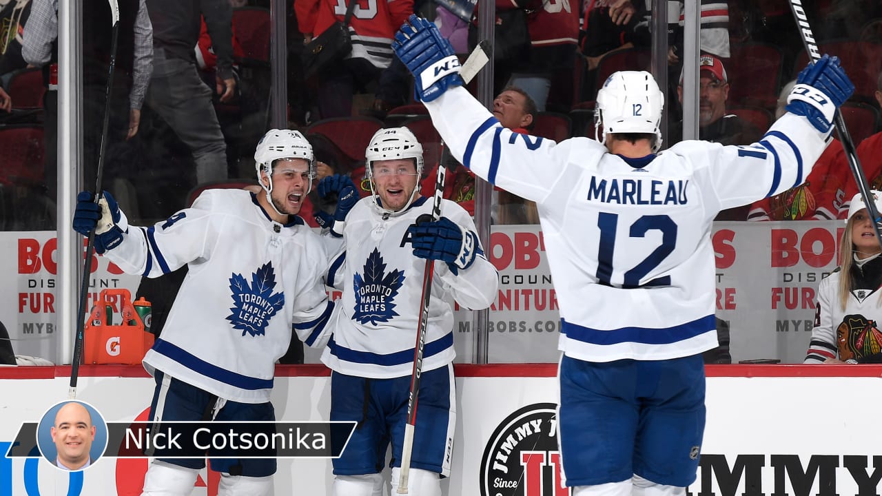 Maple Leafs roaring to historic, high-scoring start | NHL.com