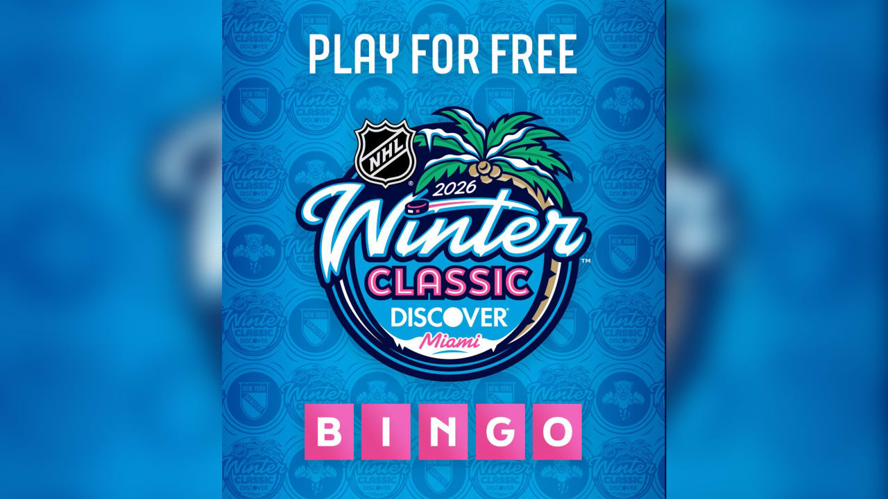 NHL BINGO gives fans opportunity to play along at 2026 Winter Classic ...