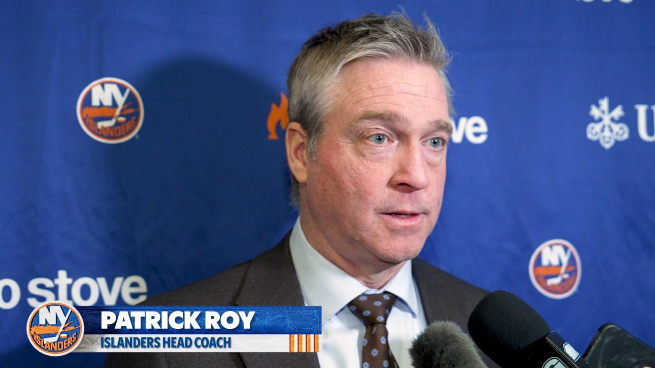 NYI 5 at BOS 4 (OT): Patrick Roy | New York Islanders