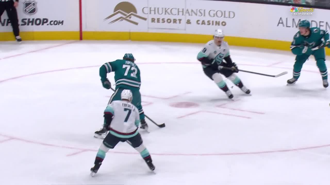 SEA@SJS: Smith scores goal against Joey Daccord | San Jose Sharks