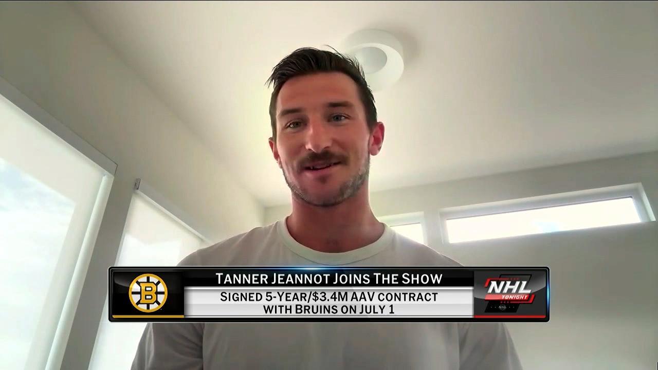 Tanner Jeannot joins NHL Tonight to talk Bruins | NHL.com