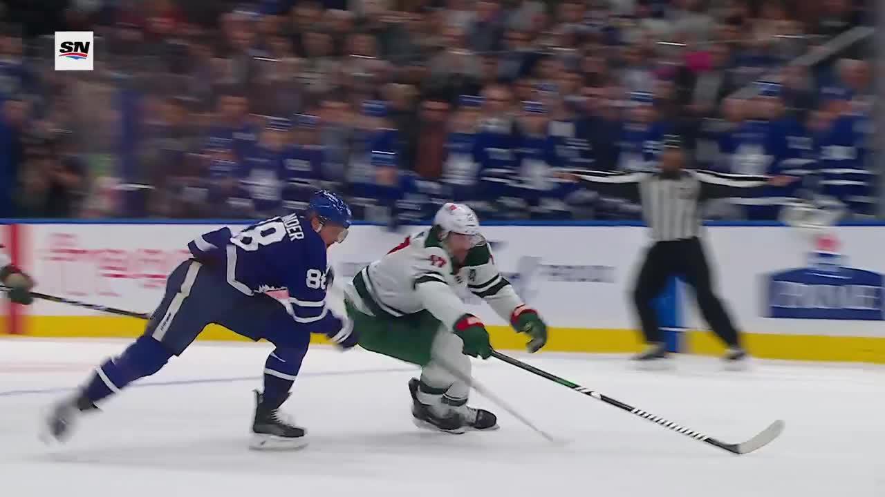 Marcus Foligno with a Goal vs. Toronto Maple Leafs | Minnesota Wild