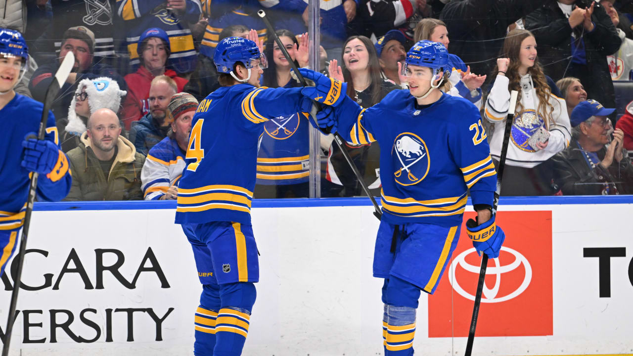 WPG@BUF: Byram scores goal against Eric Comrie | NHL.com