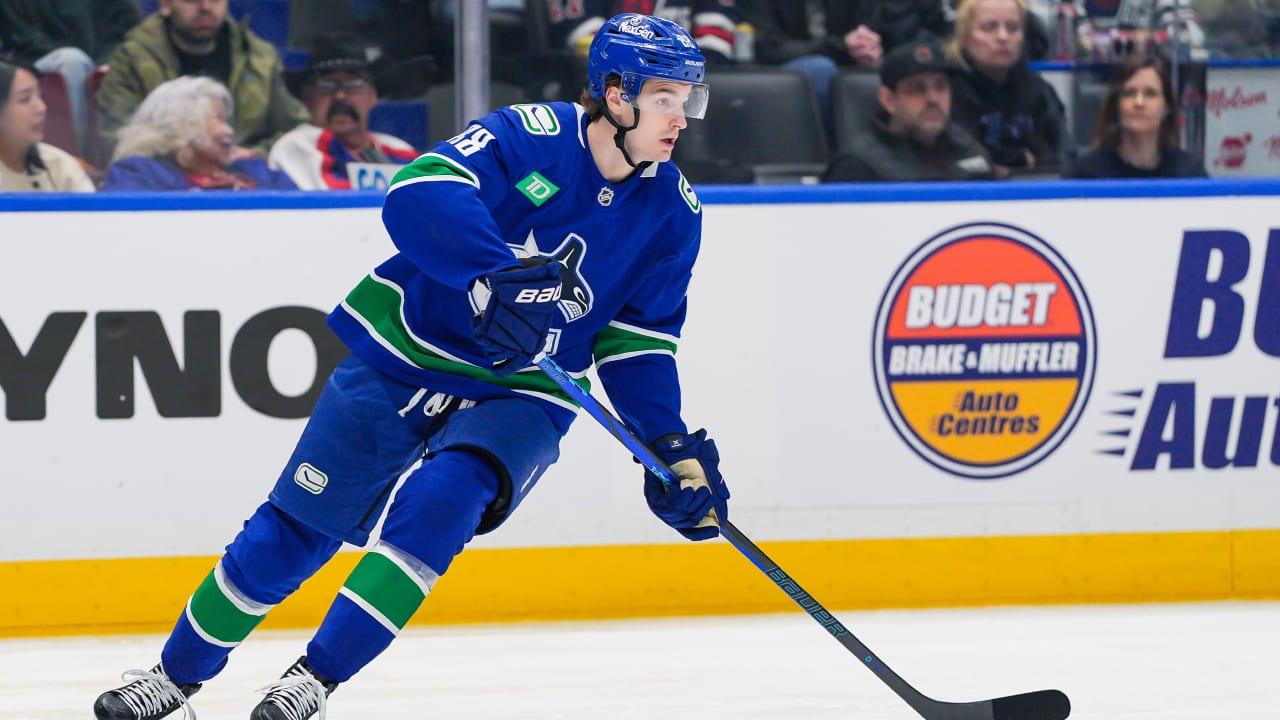 Nils Åman’s Growth Helping Canucks’ Fourth-Line Identity | Vancouver ...