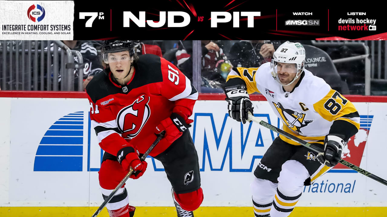 Devils Back Home to Host Penguins | PREVIEW | New Jersey Devils