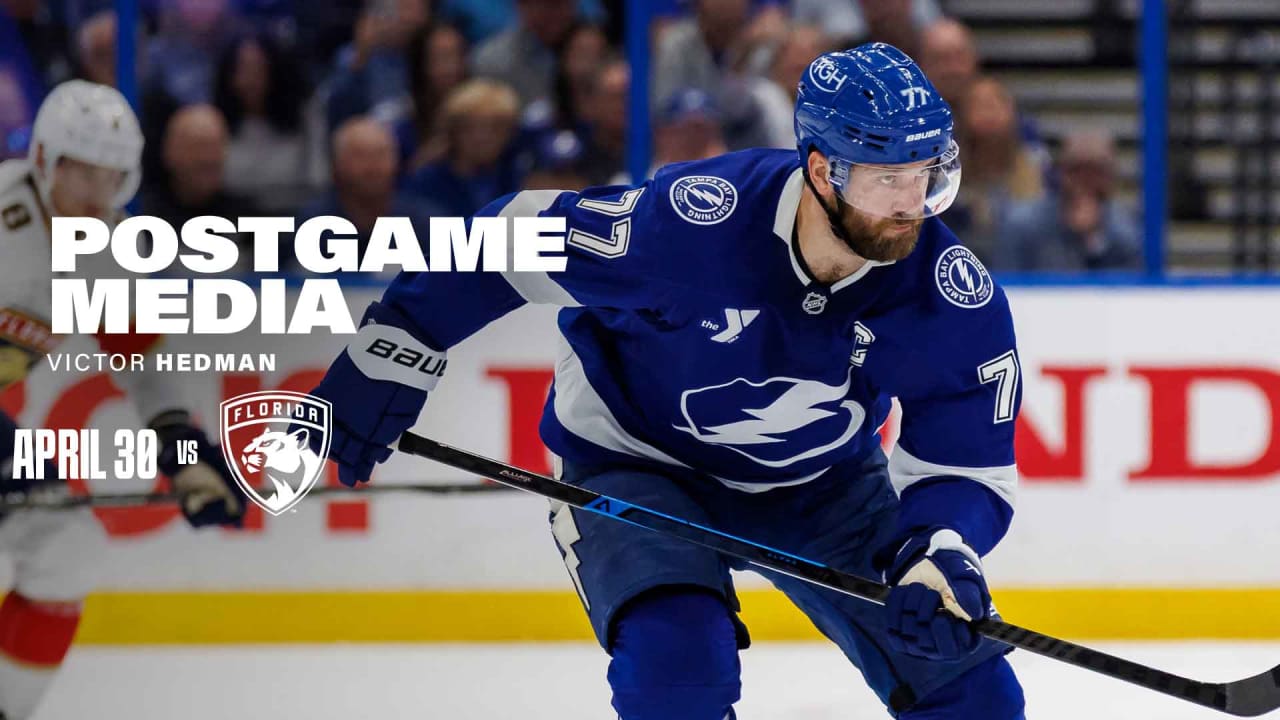 Victor Hedman | Postgame Game 5 vs Florida Panthers | Tampa Bay Lightning