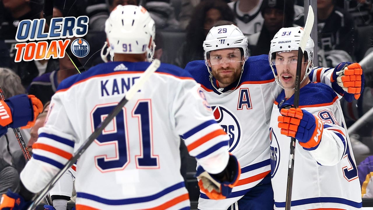 OILERS TODAY | Post-Game 3 at LAK | Edmonton Oilers