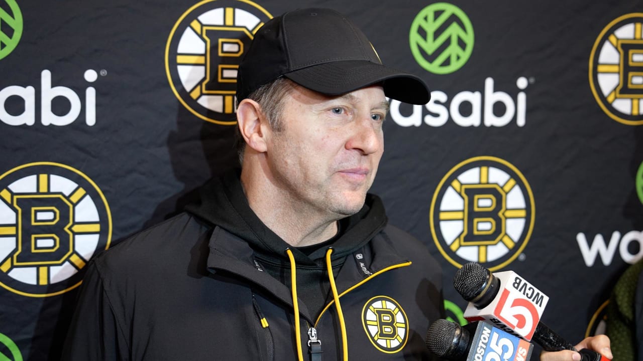 Press Room: Joe Sacco | Boston Bruins