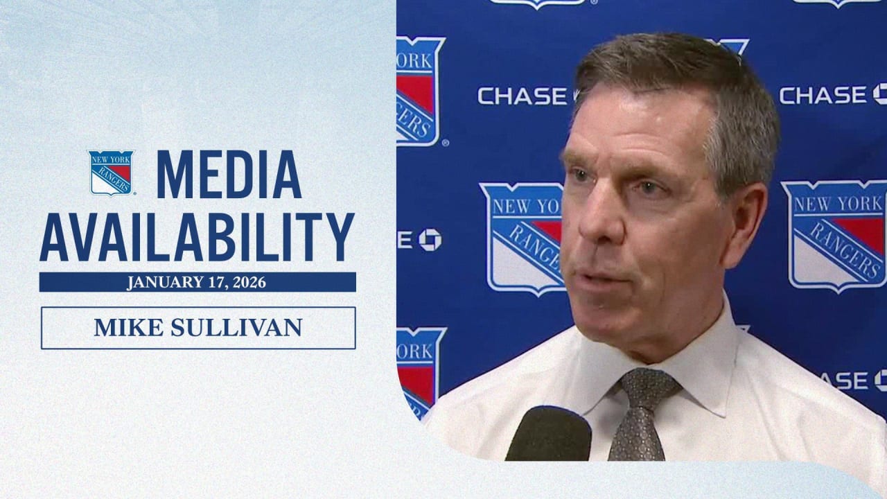 Postgame: Mike Sullivan | New York Rangers