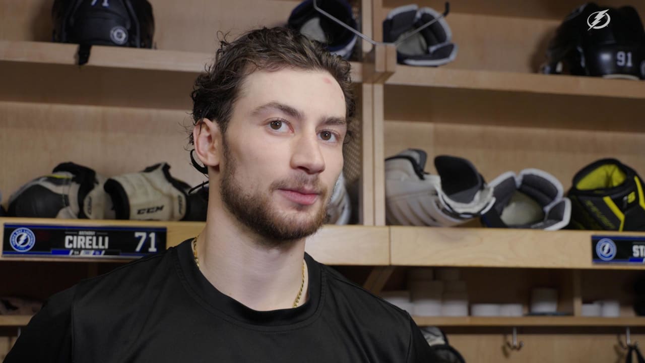 Cirelli | Postgame 3.30.24 | Tampa Bay Lightning