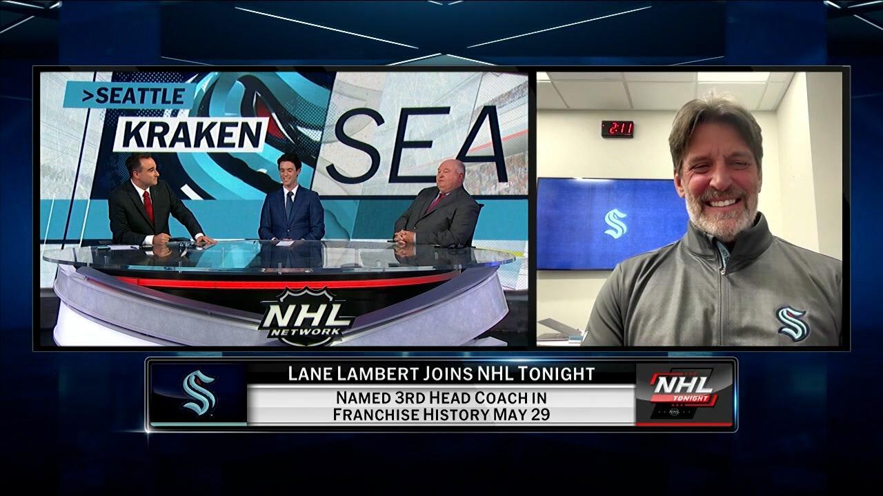 Lane Lambert joins NHL Tonight | Seattle Kraken