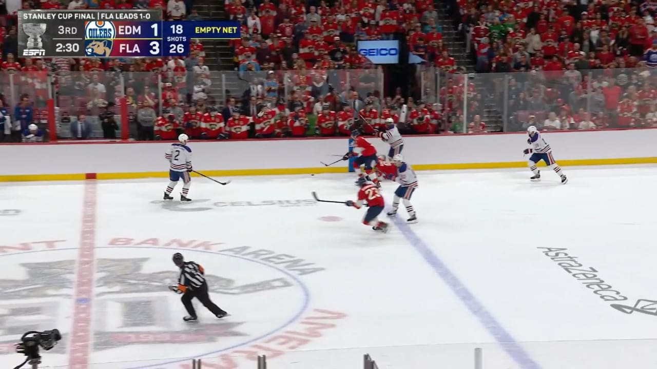 FLA vs. EDM: Ekblad empty netter | Florida Panthers