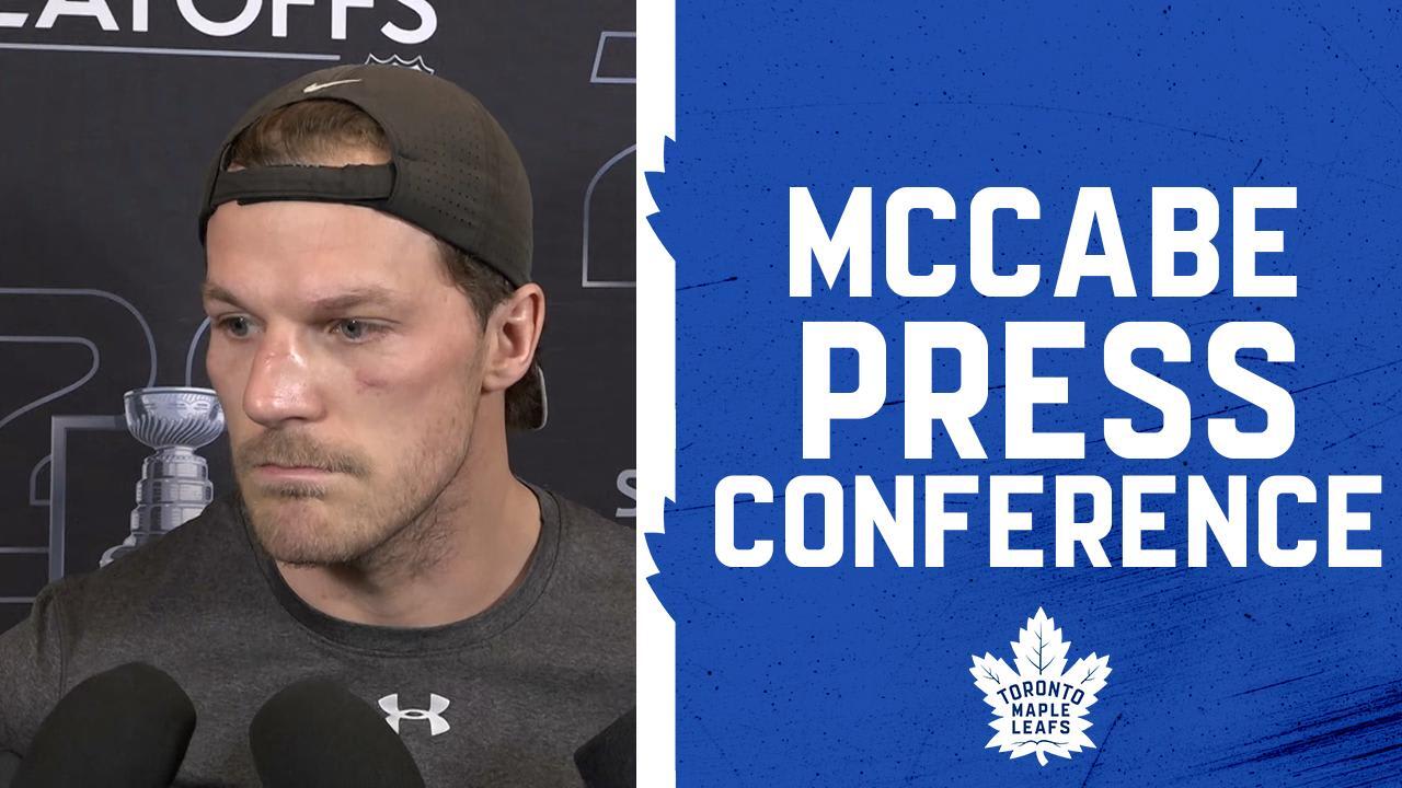 Jake McCabe | Media Availability | Toronto Maple Leafs