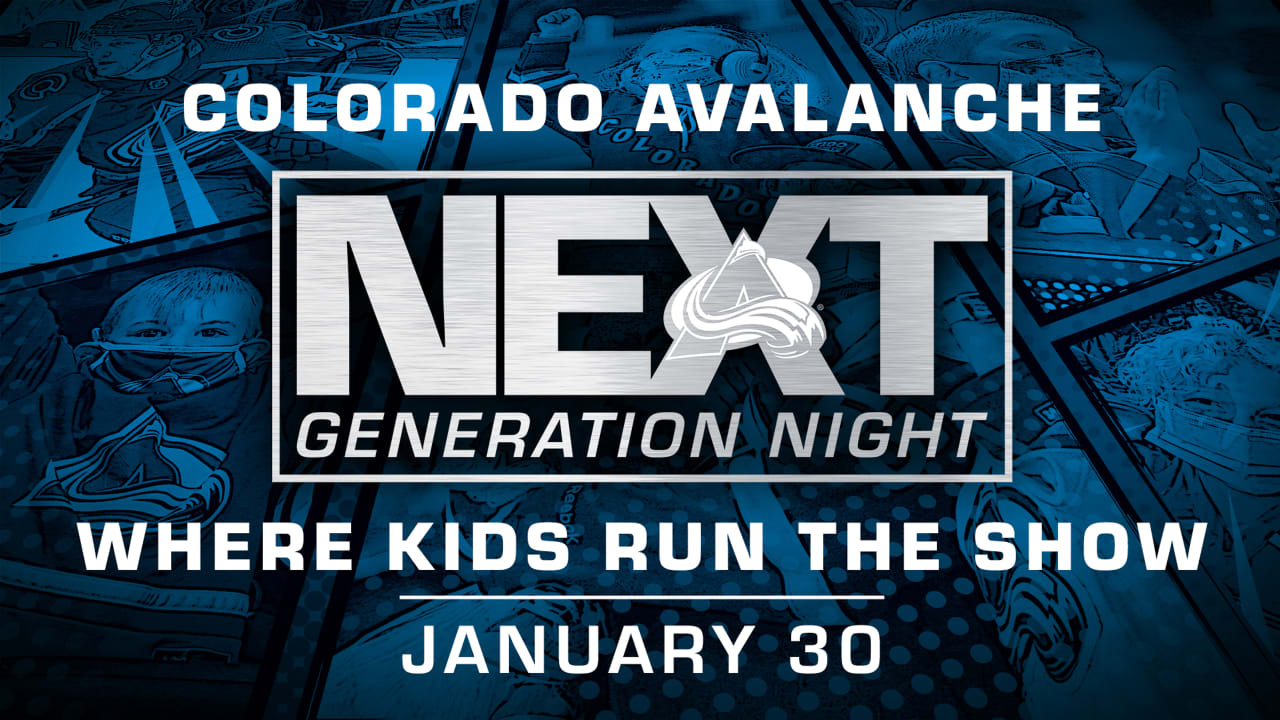 Avalanche hold Next Generation Night, let kids run show | NHL.com
