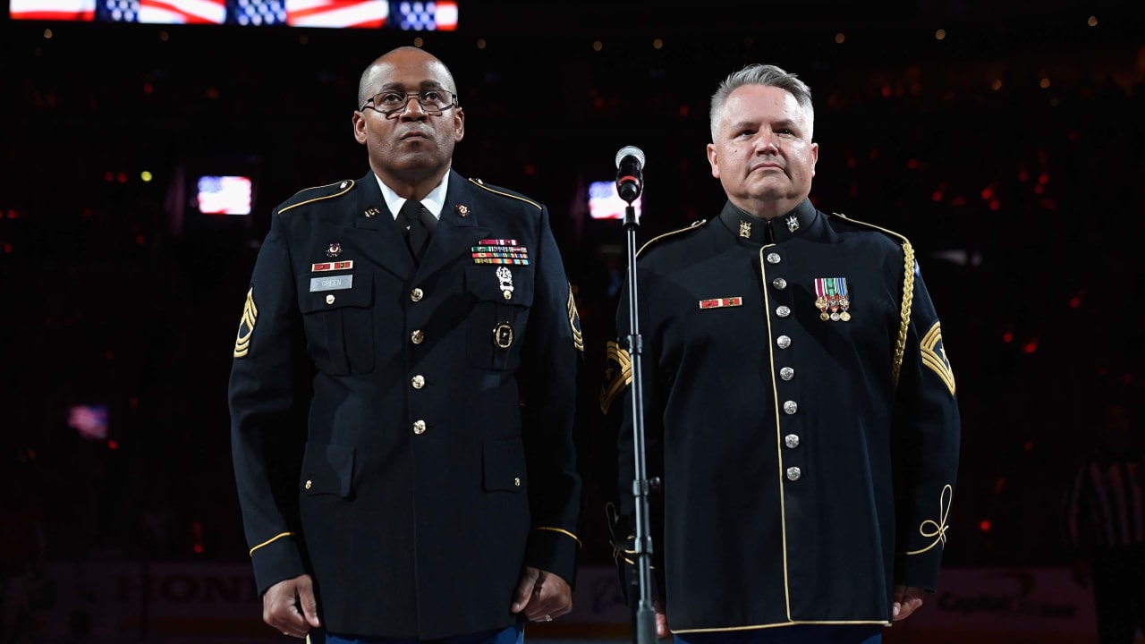 Anthem Singer Bob McDonald Retires From Service But Not From The Caps ...