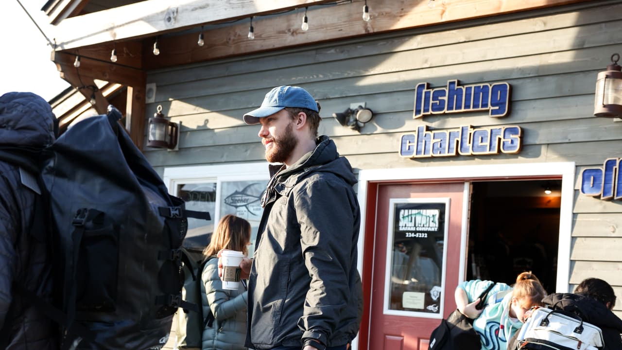 Jamie Oleksiak and Buoy visit Alaska | Seattle Kraken