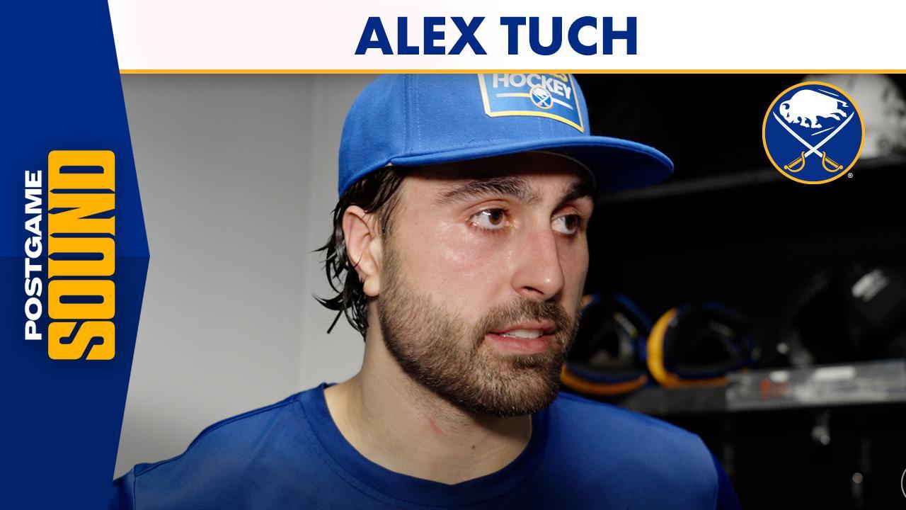 Alex Tuch Postgame at LAK | Buffalo Sabres