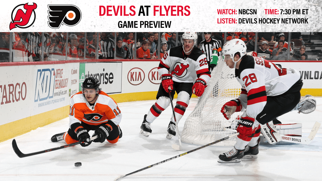 PREVIEW: Devils at Flyers | New Jersey Devils