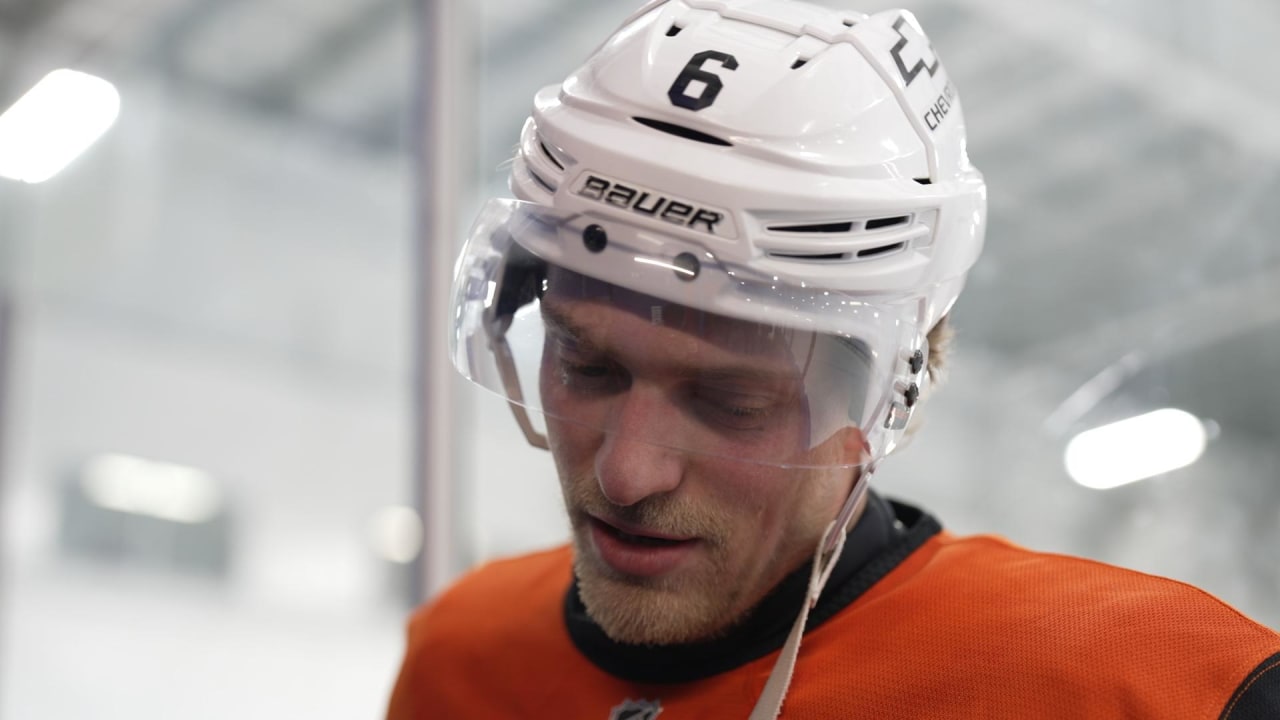 1/4 Morning skate: SANHEIM | Philadelphia Flyers
