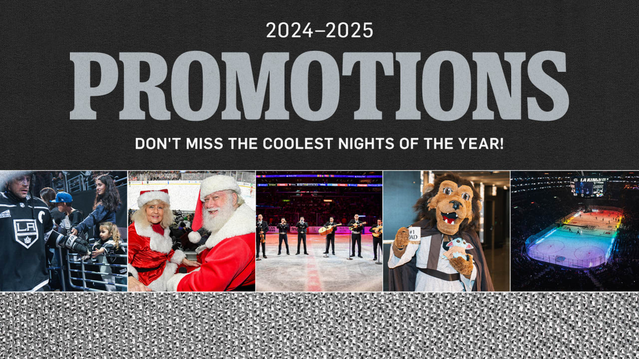 LA Kings Announce 2024-25 Theme Nights and Promotional Games | Los ...