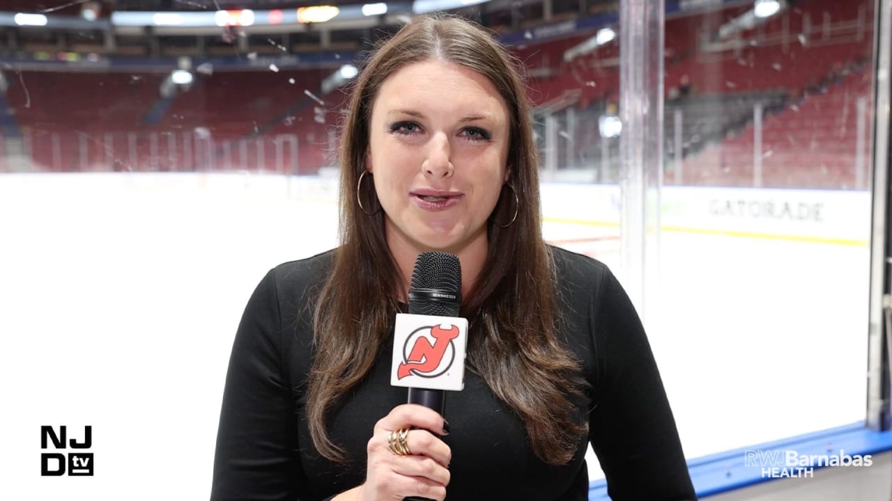 Prepping in VAN | DEVILS NOW | New Jersey Devils