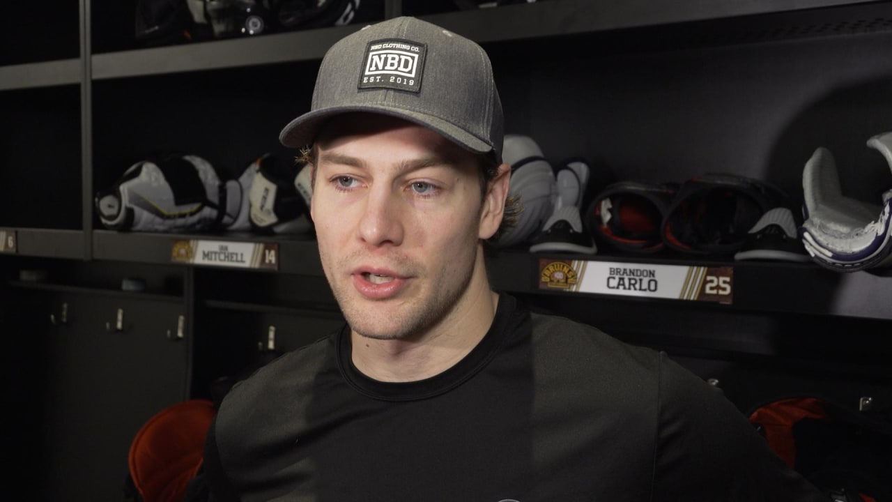 Locker Room Raw: Brandon Carlo | Boston Bruins