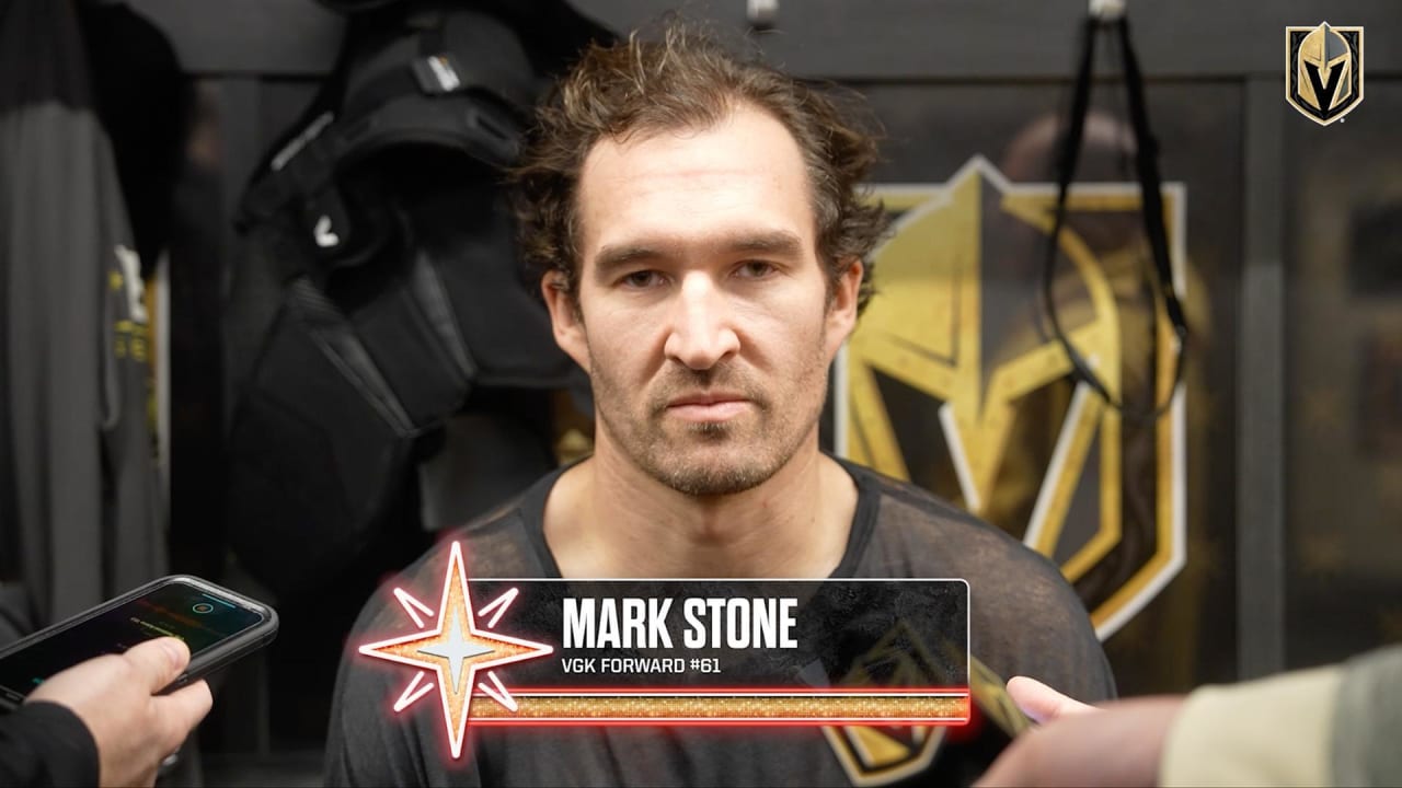 Mark Stone Pregame 10/22 | Vegas Golden Knights