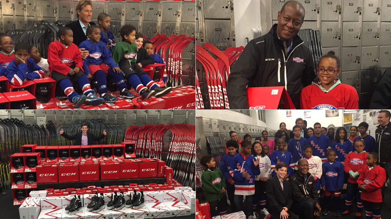 Equipment donation by 12-year-old makes huge impact | NHL.com