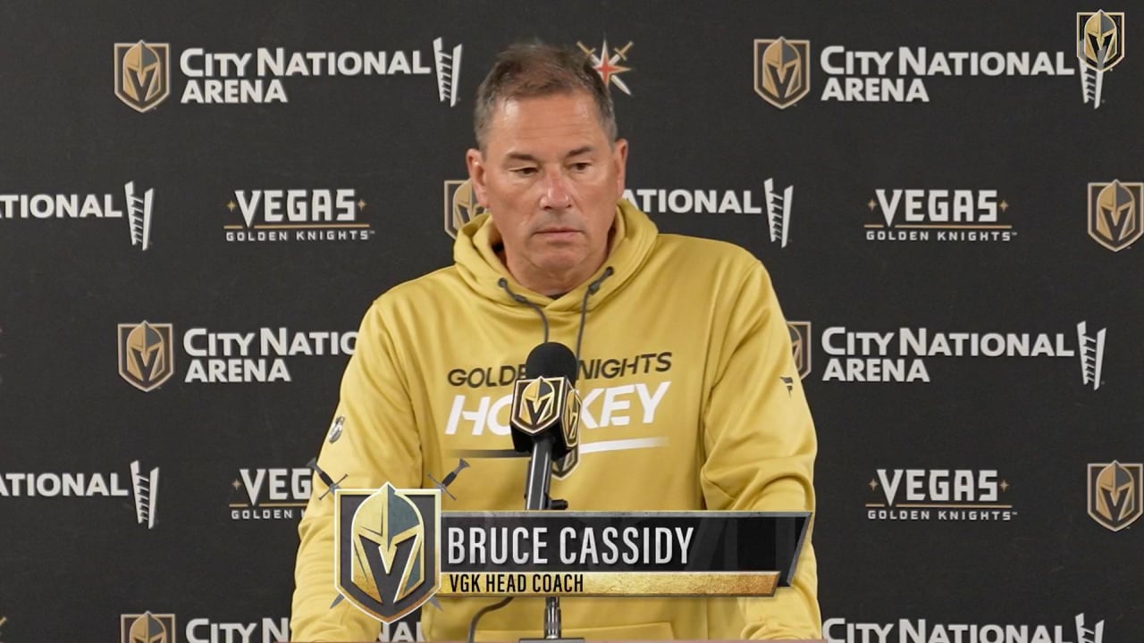 Cassidy Availability 4/16 | Vegas Golden Knights