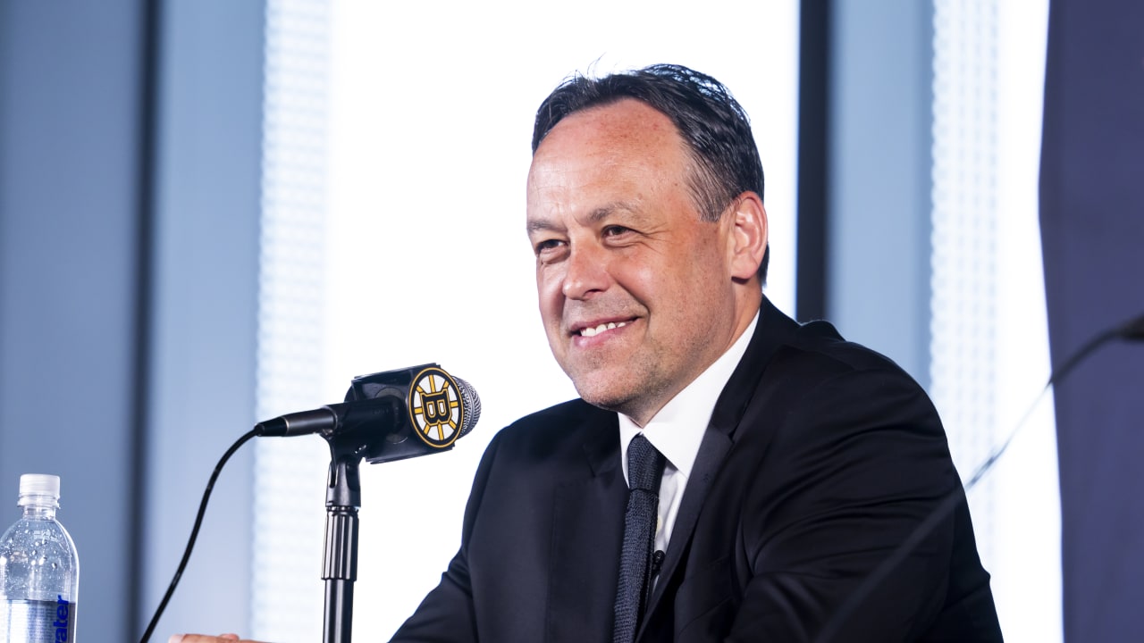 Press Room: Marco Sturm Introduction | Boston Bruins