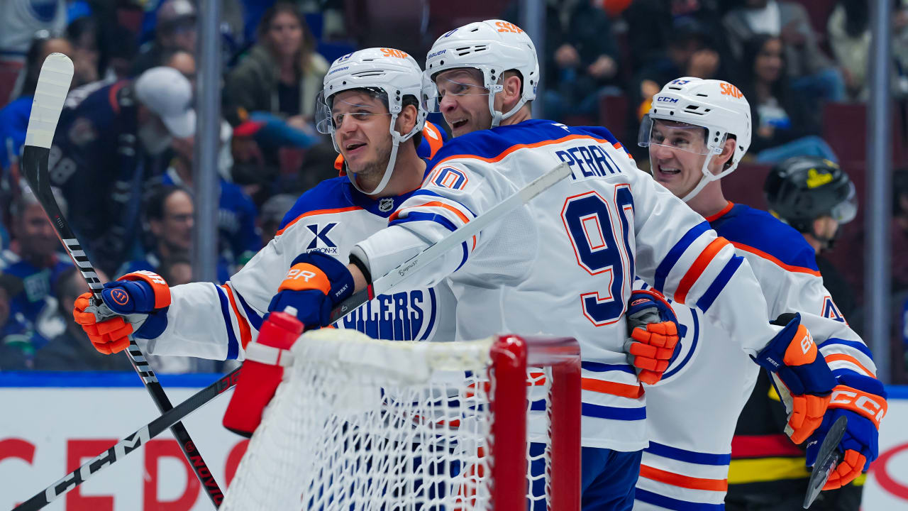 GAME RECAP: Oilers 7, Canucks 3 | Edmonton Oilers